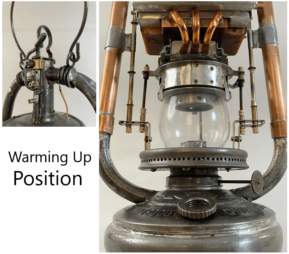 Operation - Firing Up Positions - Barou's Thermoelectric Lamps
